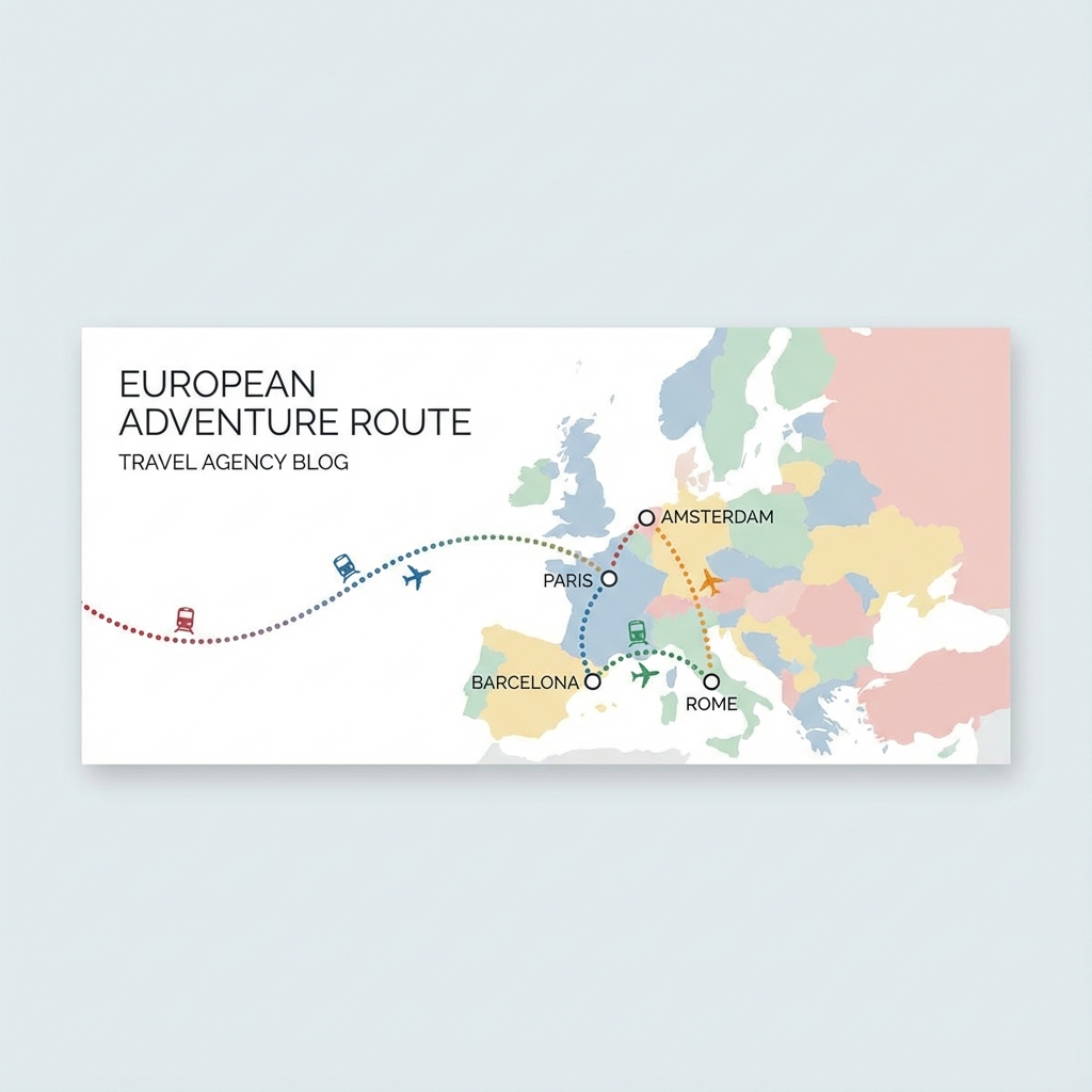 How to Create Professional Travel Route Maps for Your Clients | TourMap